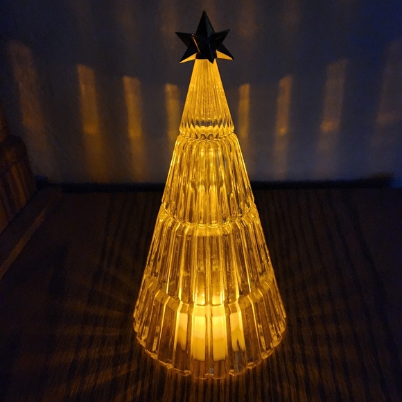 Holiday | Crystal Christmas Tree With Gold Metal Star | Poshmark